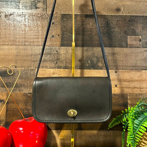 Coach | Bags | Coach Dinky Vintage Pre 94 Nyc Crossbody Bag Navy | Poshmark